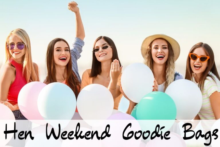 28 Hen Weekend Goodie Bags To Spoil Your Best Girls - Blessed With Four